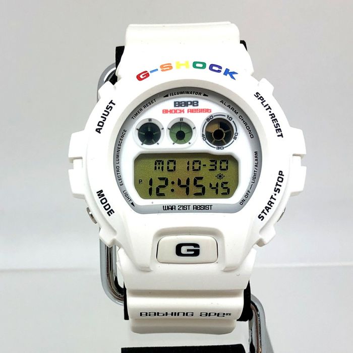 Casio Casio G-SHOCK CASIO watch DW-6900 Abathing Ape APE BAPE ...