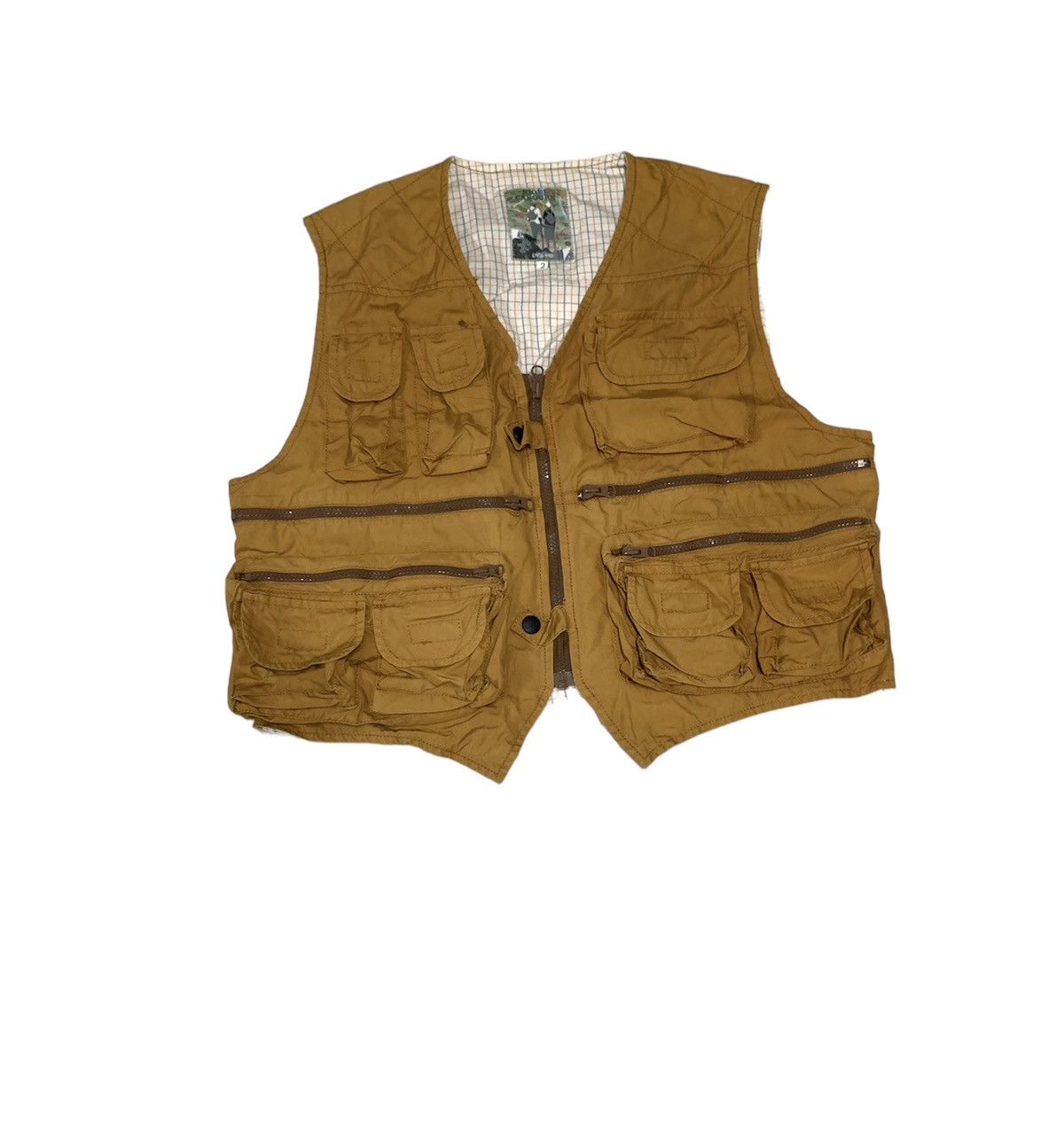 Nigel Cabourn Nigel cabourn Tactical Utility Vest Multi pocket Design ...