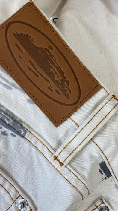 Corteiz Alcatraz Pattern Denim Jeans | Grailed