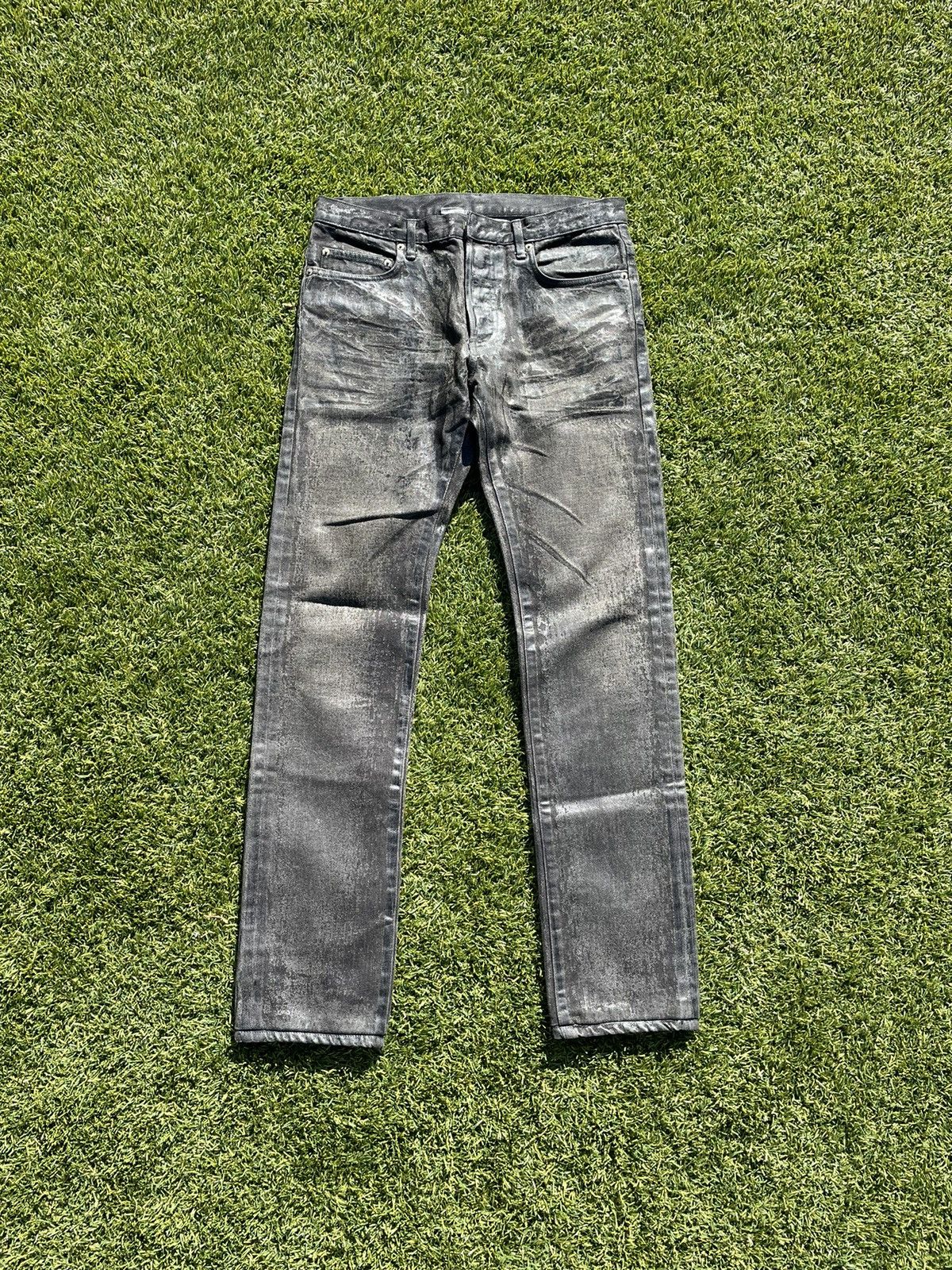 Dior AW03 Dior Homme By Hedi Slimane Waxed Luster Denim | Grailed