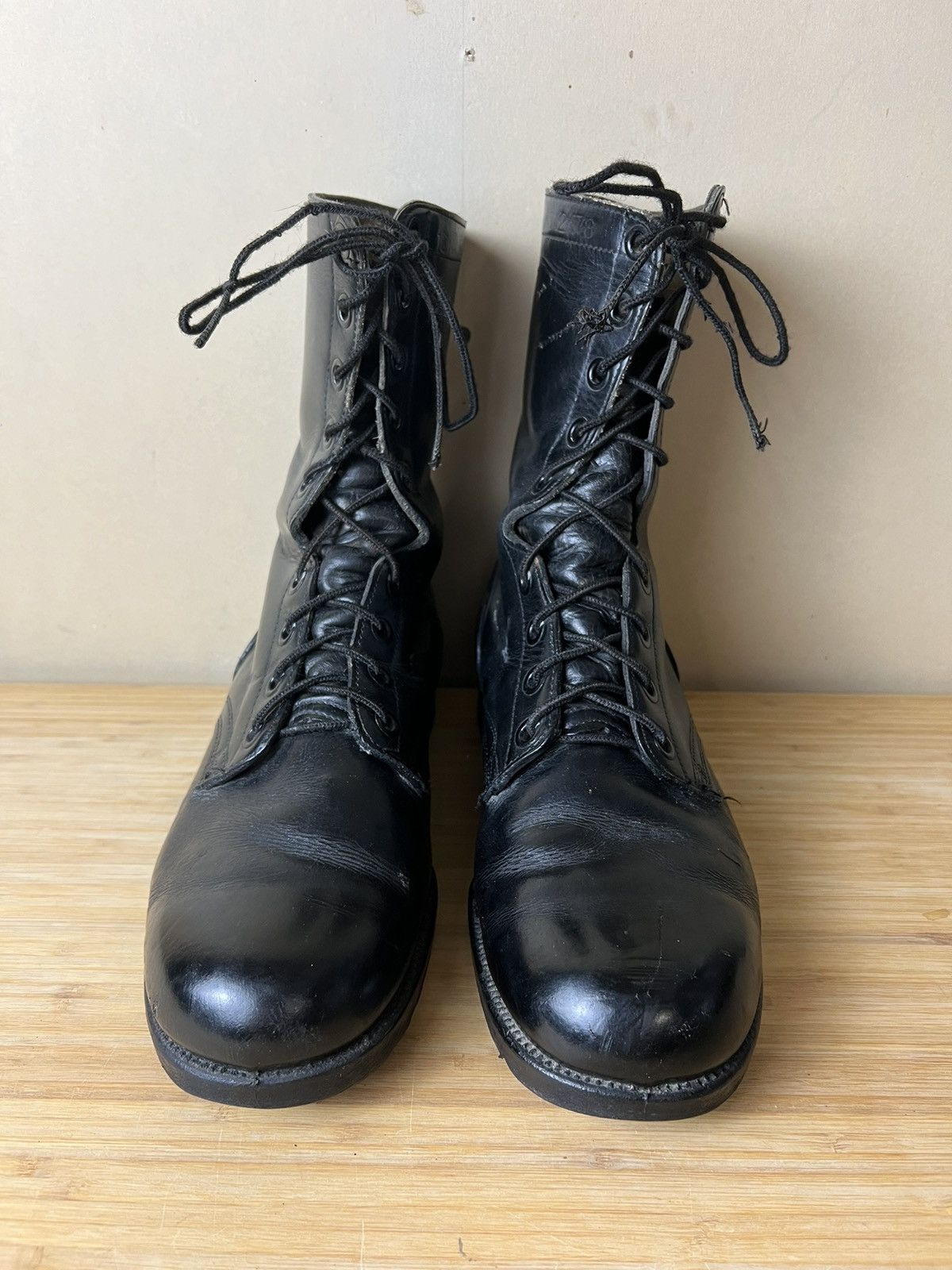 Other Genesco CIC Men’s Black Leather Military Combat Boots 10R | Grailed