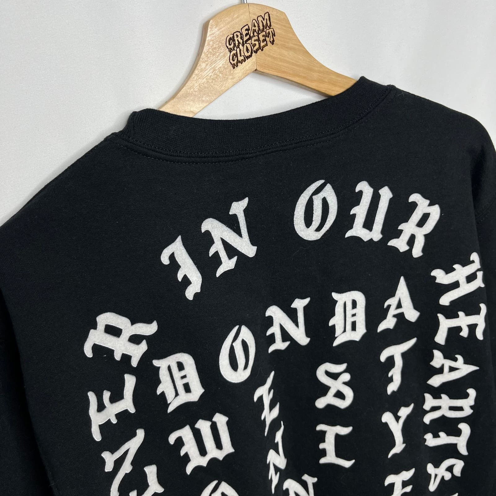 Kanye West Donda Only One Saint Pablo Hip Hop Rap Tour Merch Crewneck ...