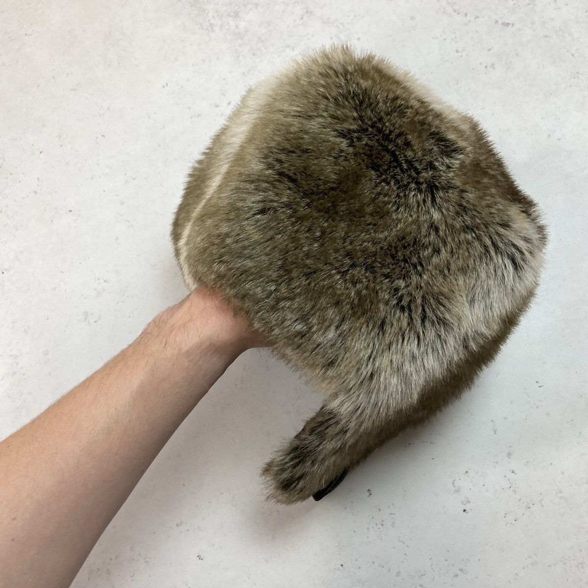 Vintage RARE VINTAGE Fuzzy Mohair Alt Japanese Style Ushanka Hat Y2K ...
