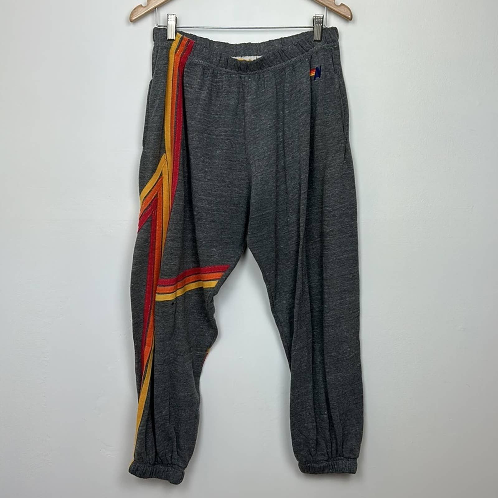 Aviator Nation Aviator Nation Chevron Zig Zag Stripe Sweats | Grailed
