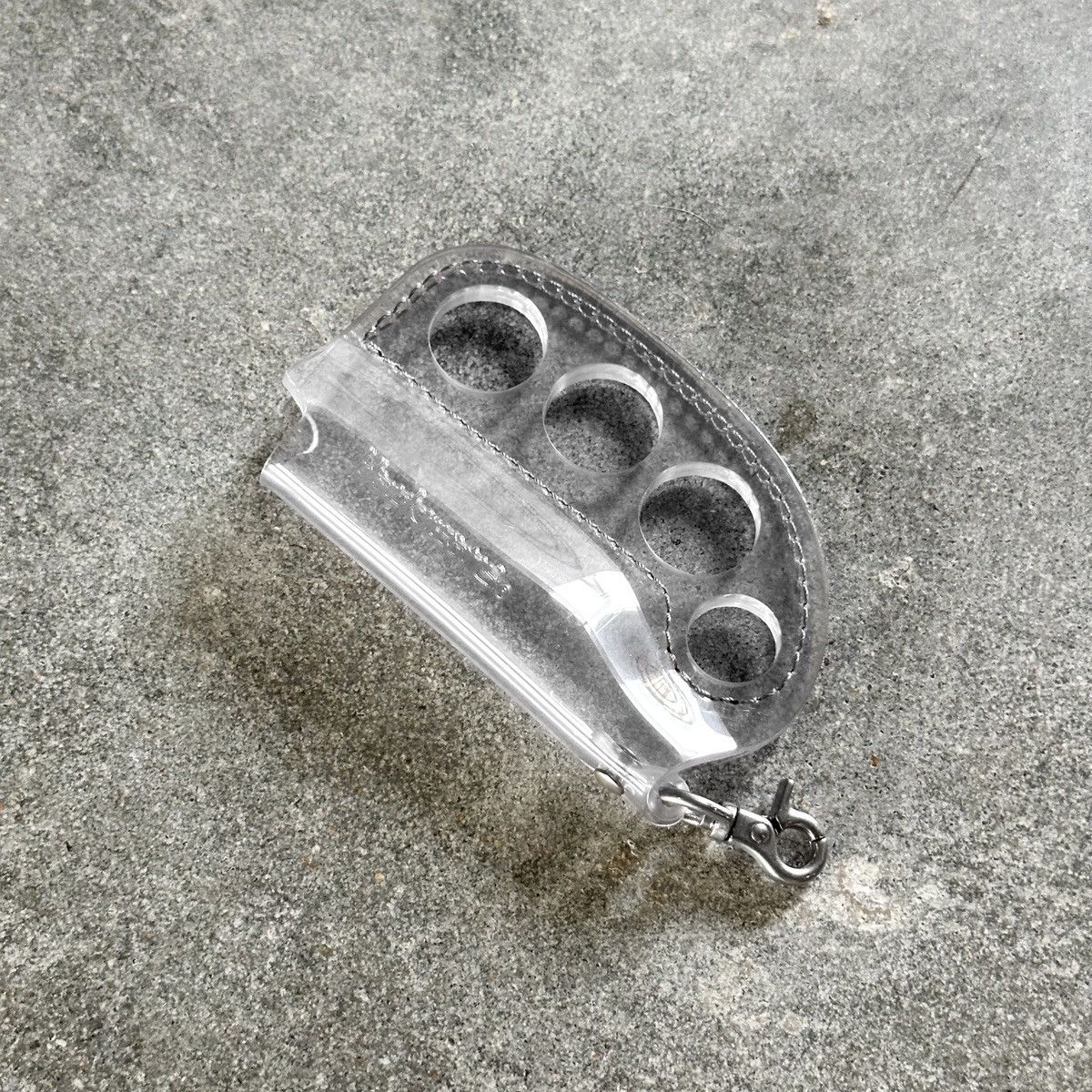 Blackmeans PVC Transparent Knuckle Lighter Case Keychain | Grailed