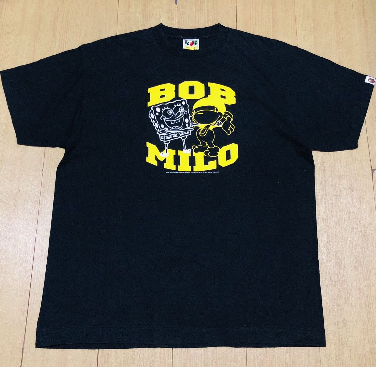 Bape × Nickelodeon Bape x Spongebob SquarePants Bob Milo Tee | Grailed