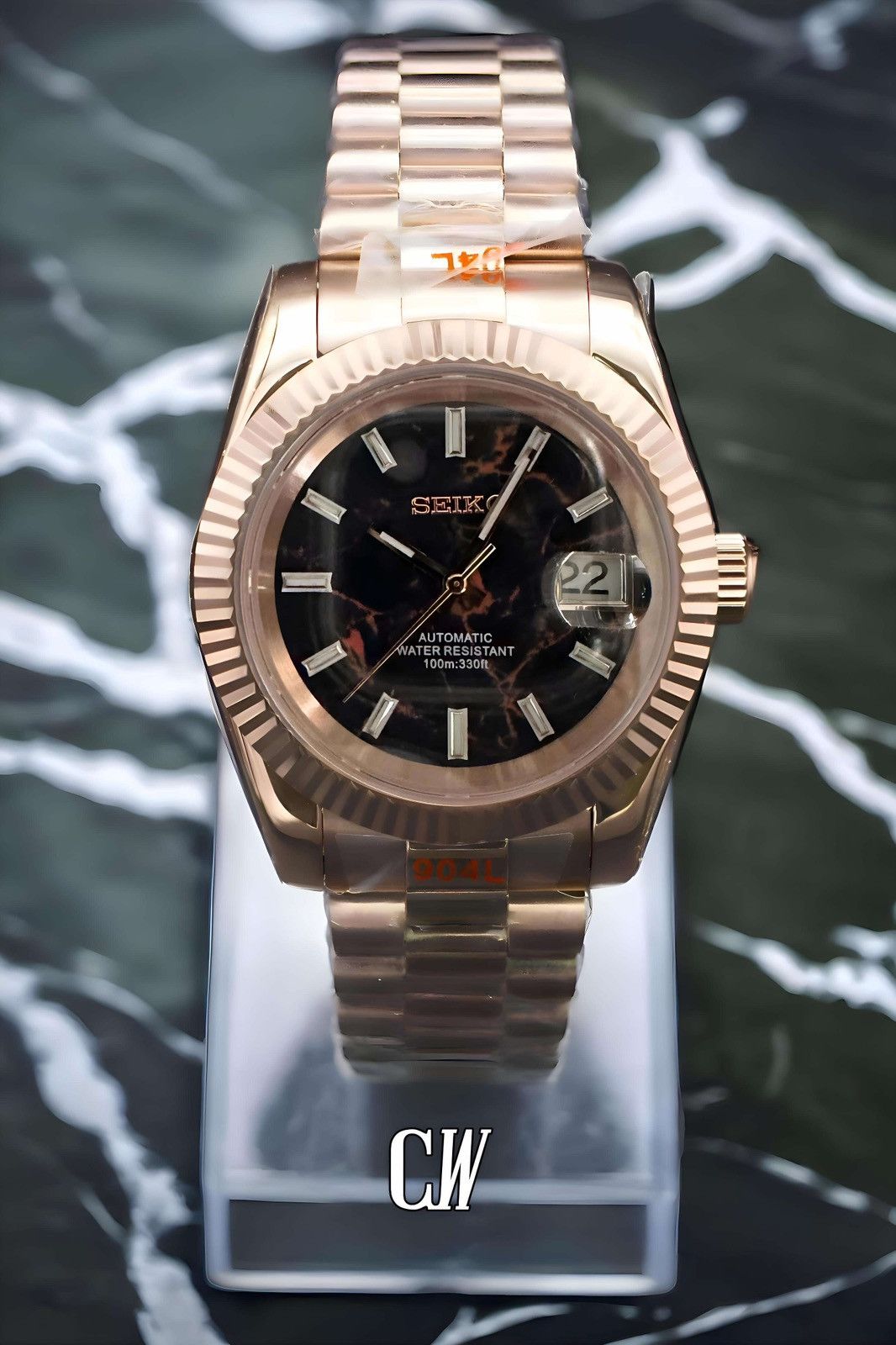 Custom Seikojust mod custom datejust watch | Grailed