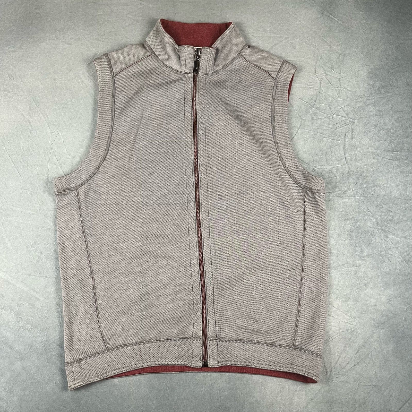 Tommy Bahama NWT! Reversible Tommy Bahama Vest Tencell Lyocel Zip X-04 ...