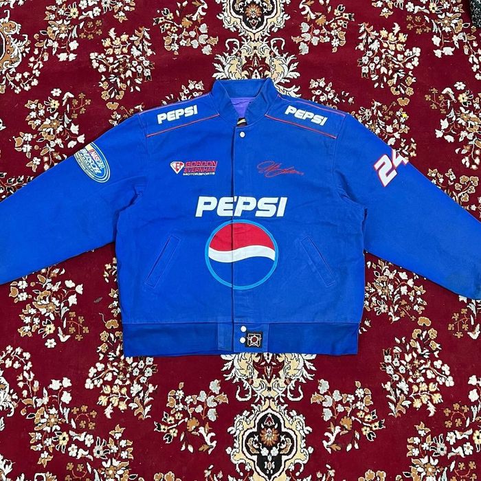 Pepsi VINTAGE NASCAR JEFF GORDON PEPSI JEFF HAMILTON RACING JACKET ...