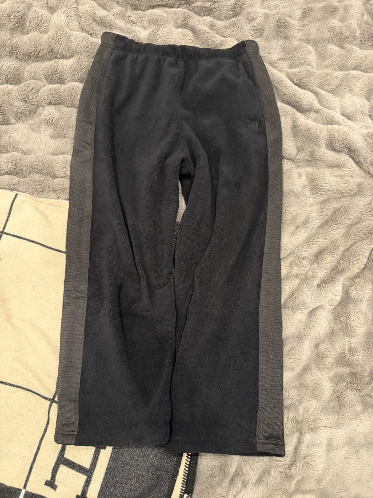 Needles × Uniqlo Needles x uniqlo polar fleece track pants | Grailed