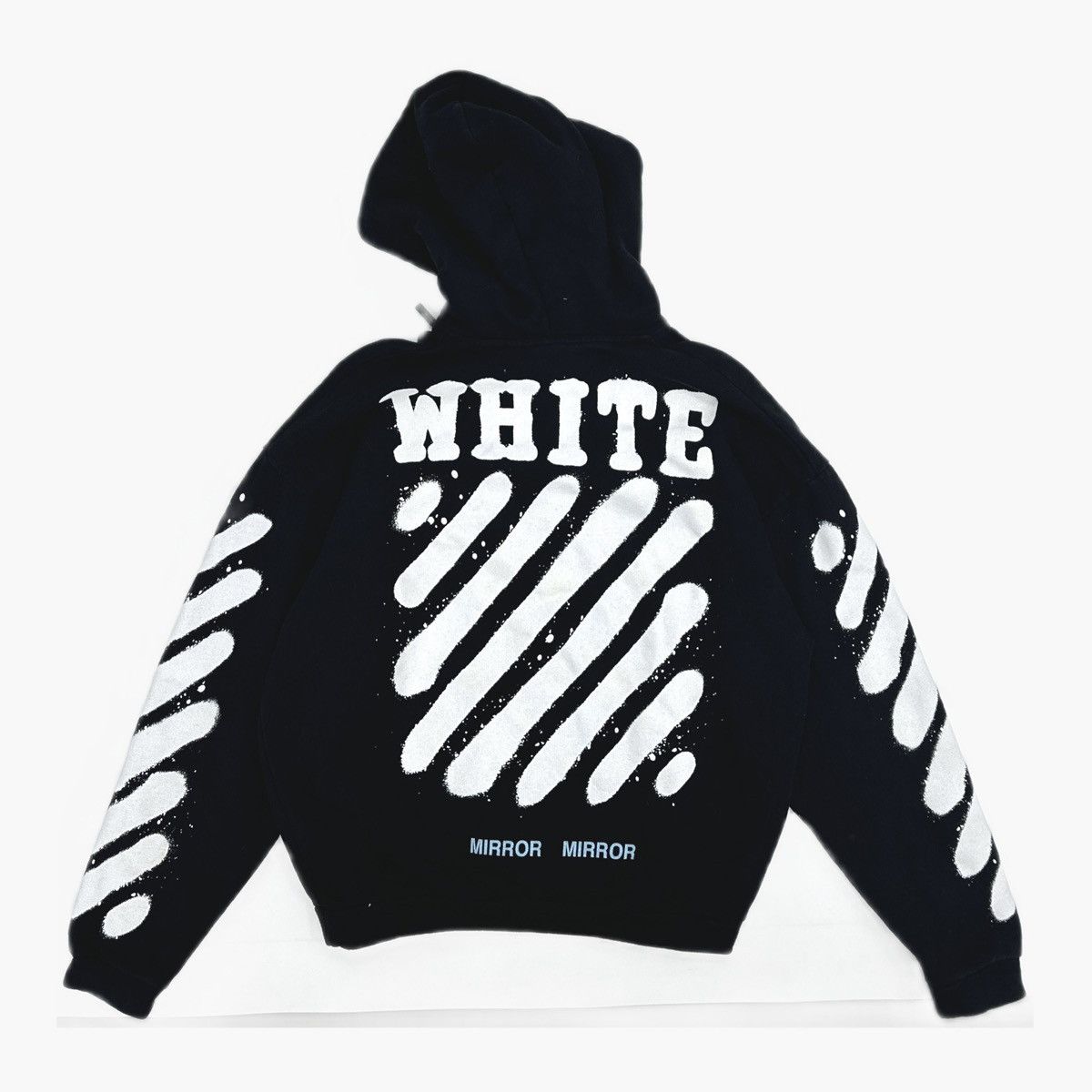 Off-White OFF-WHITE SS20 Hand Logo Incompiuto Hoodie | Grailed