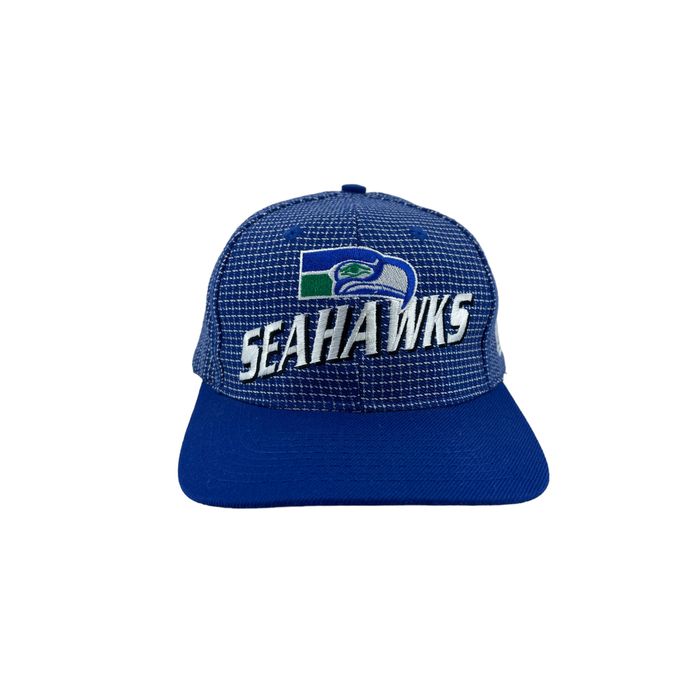 Vintage VTG 1990's Seattle Seahawks Logo Athletic NFL Strapback Hat ...