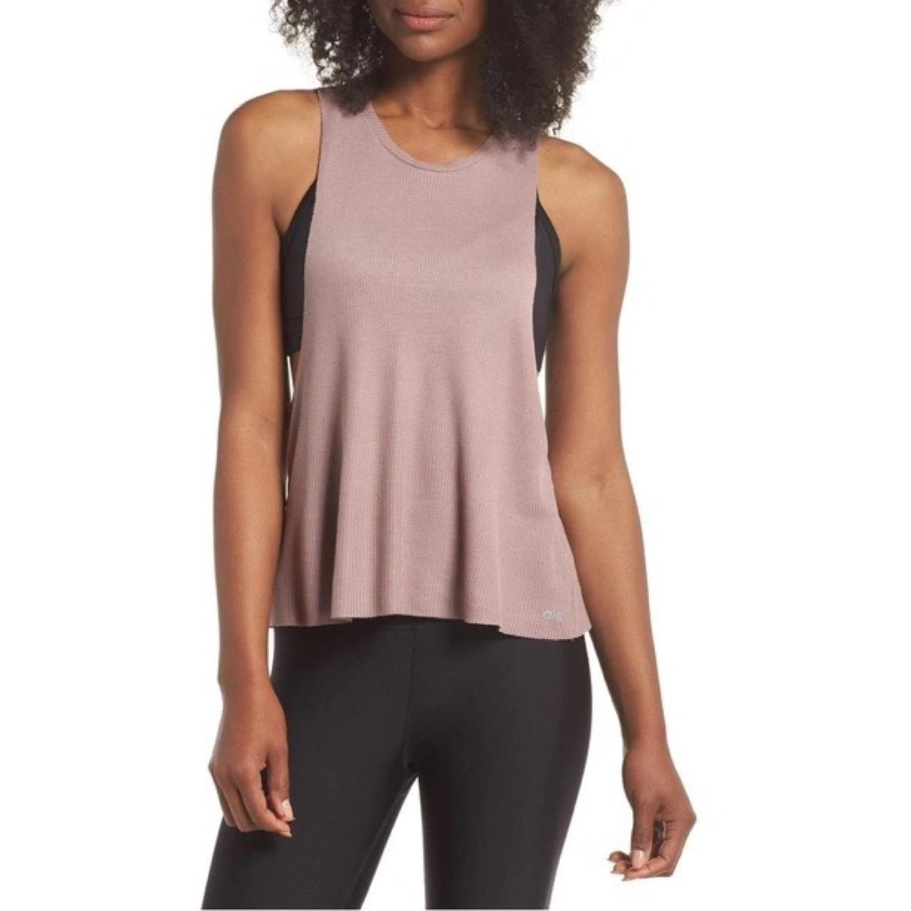 Alo Yoga Alo Yoga Flow Tank Thermal in Smoky Quartz | Grailed