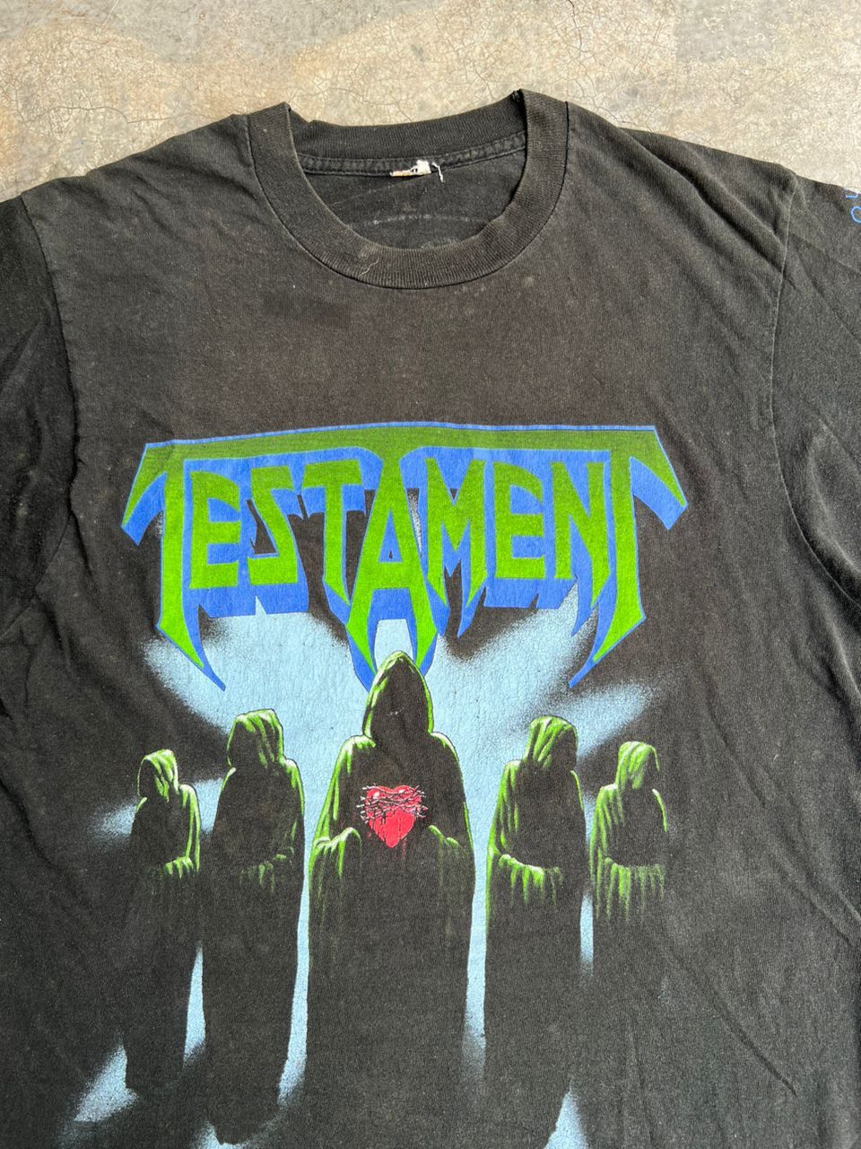 Vintage Vintage 1990 Testament Souls of Black Concert Tshirt | Grailed