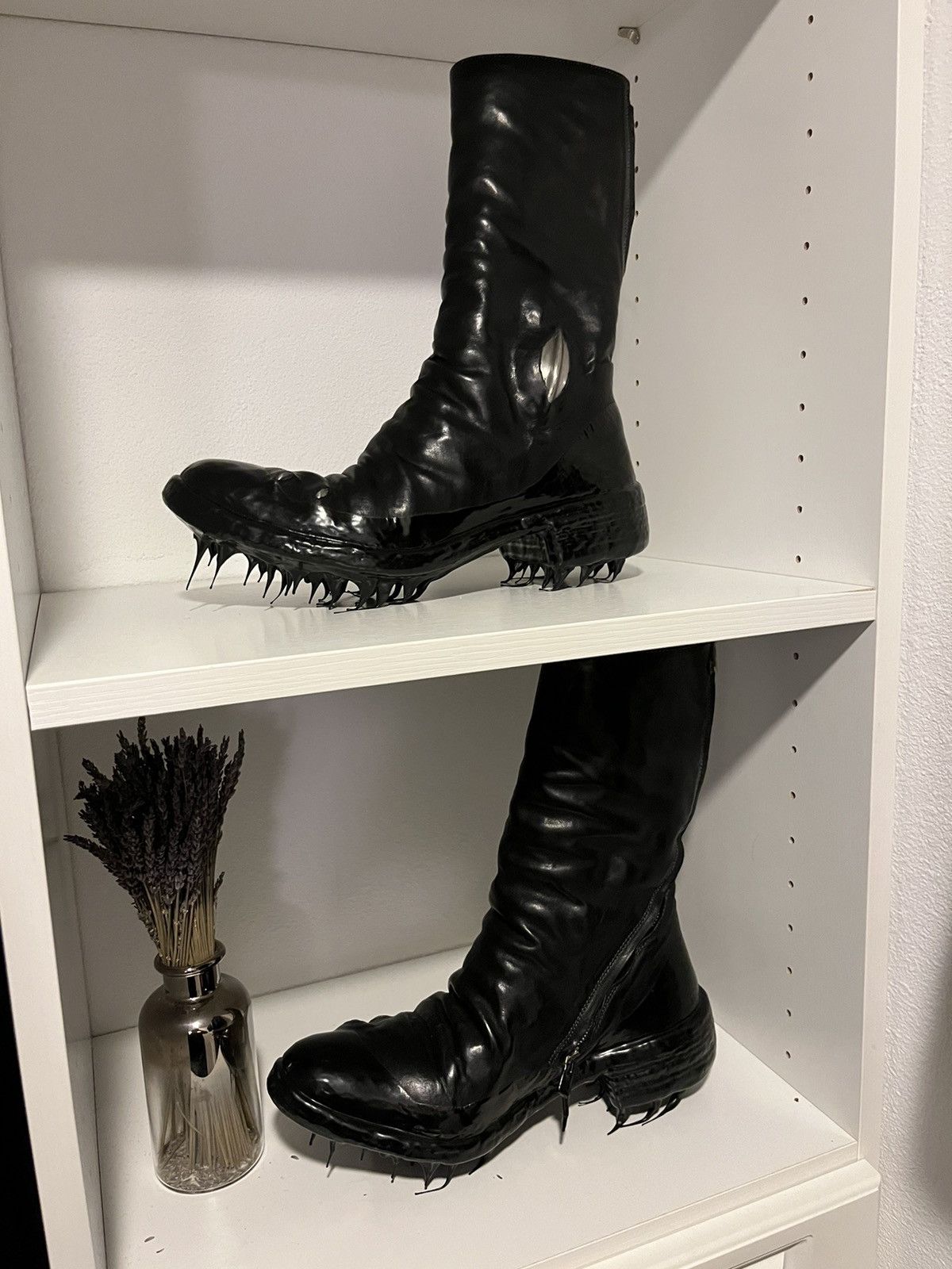 Carol Christian Poell CCP Drop Prosthetic Tornado Boots | Grailed