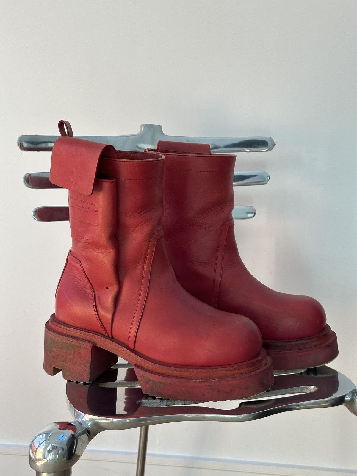 Rick Owens Rick Owens Fogachine Platform Bogun Boots | Grailed