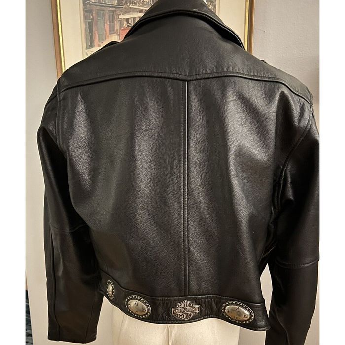 Harley Davidson Harley-Davidson Leather Hacienda Silver Concho ...