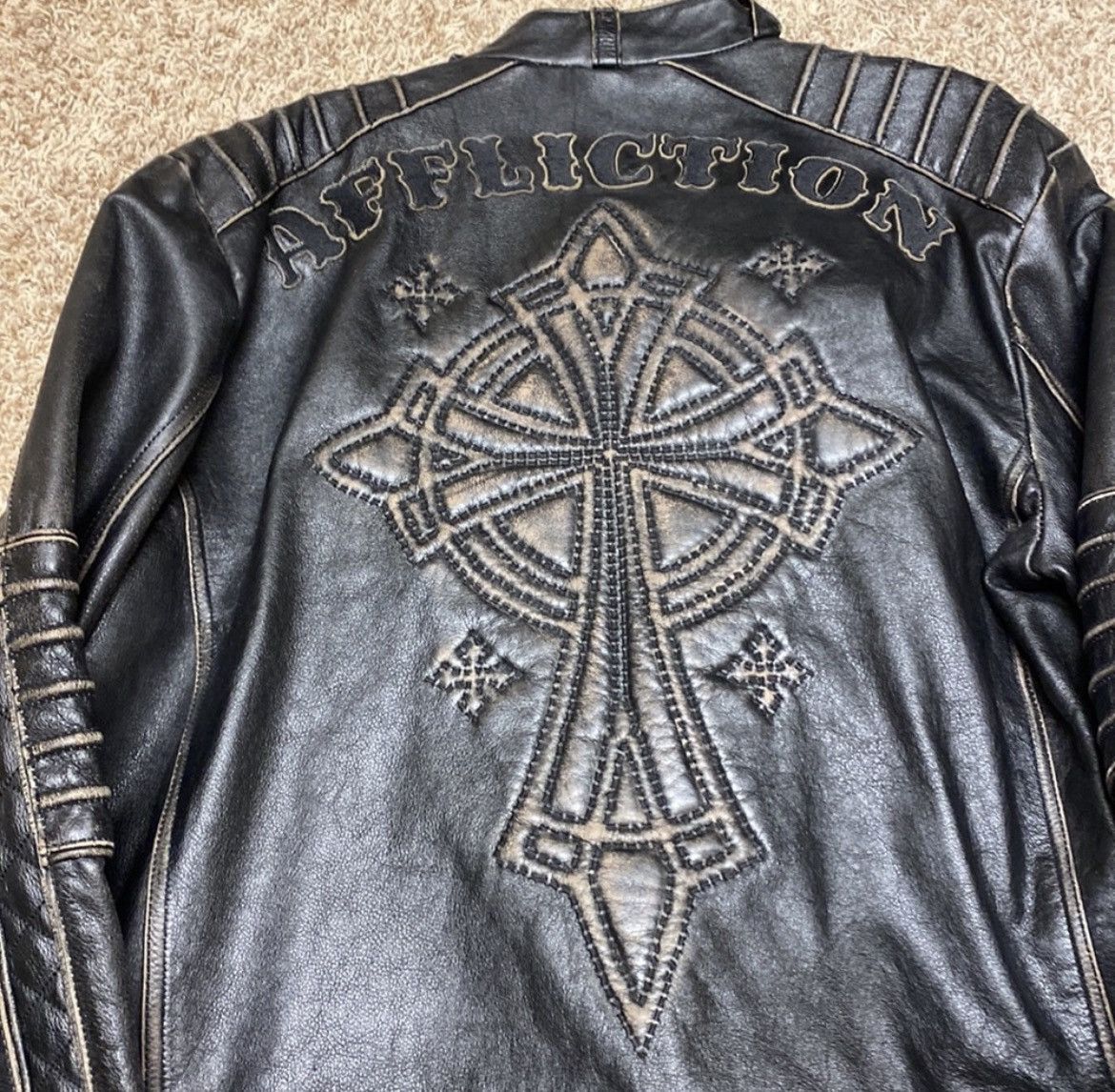 Affliction Limited Affliction Leather Jacket | Grailed