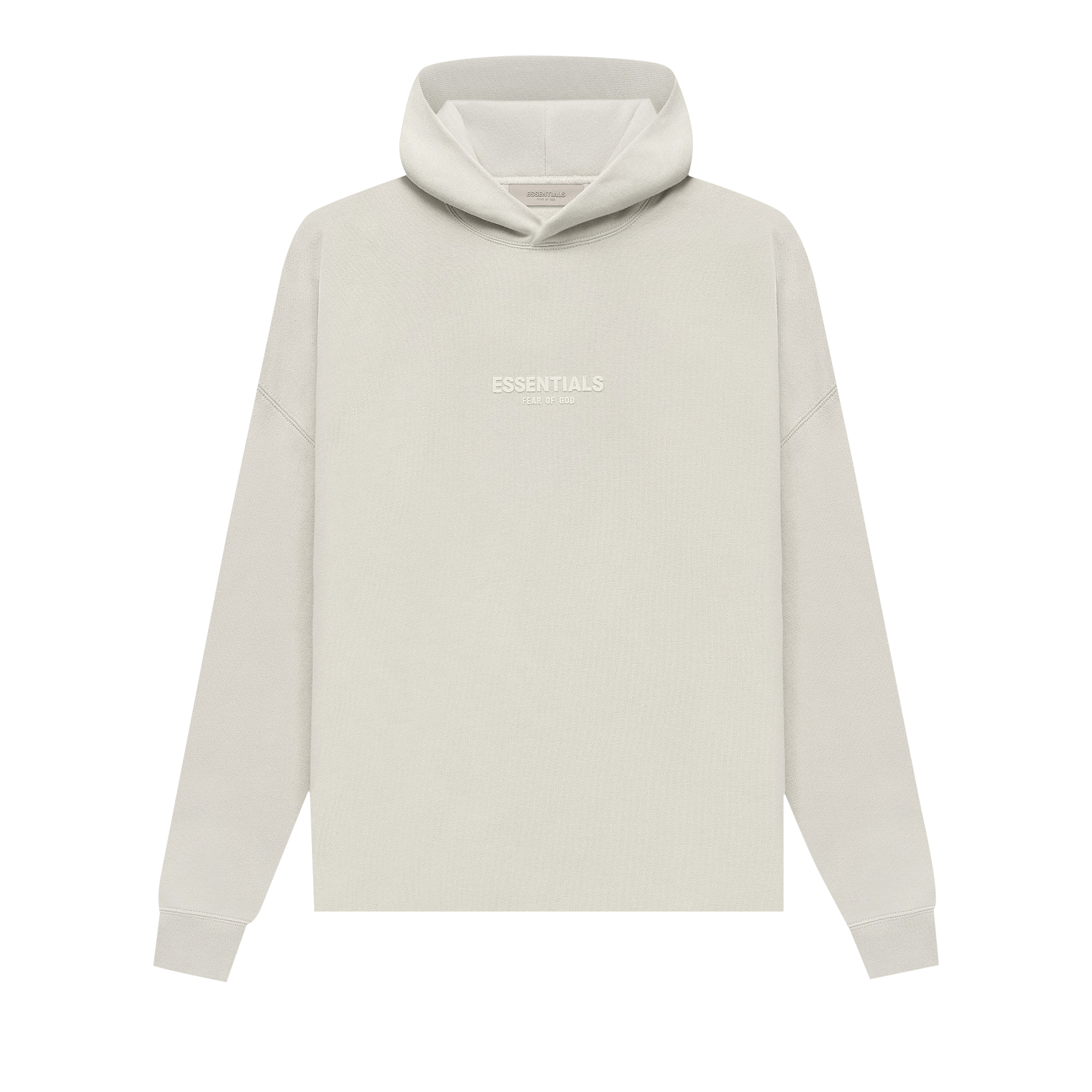 Essentials × Fear of God Fear of God Essentials Relaxed Hoodie Smoke ...