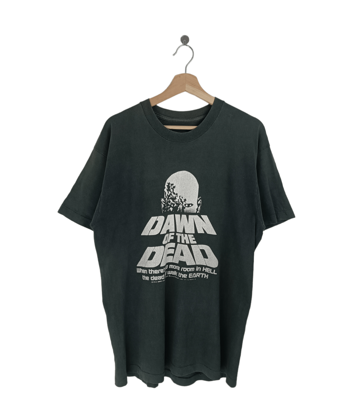 Movie × Vintage RARE🔥VINTAGE 80'S DAWN OF THE DEAD PROMO T evil dead zombie | Grailed