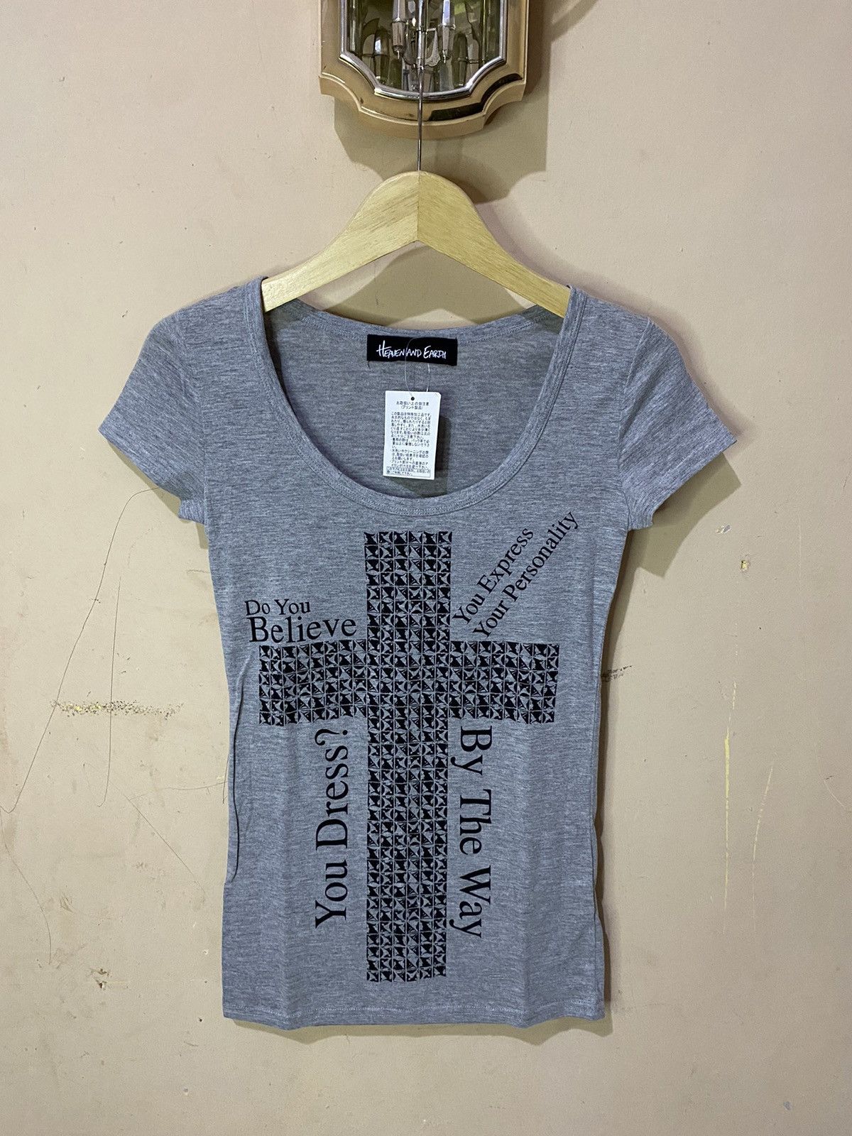 If Six Was Nine 🚨OFFER🚨Y2K Heaven And Earth Crossover Poem Tee | Grailed