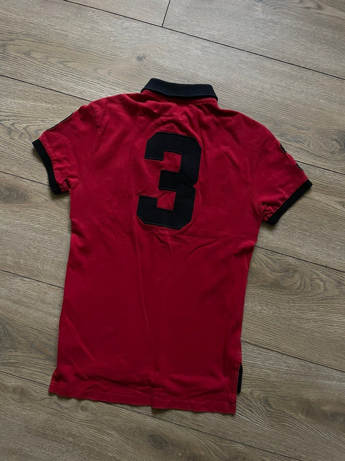 Ralph Lauren Chicago Polo Team USA Ralph Lauren horse big number 3 ...