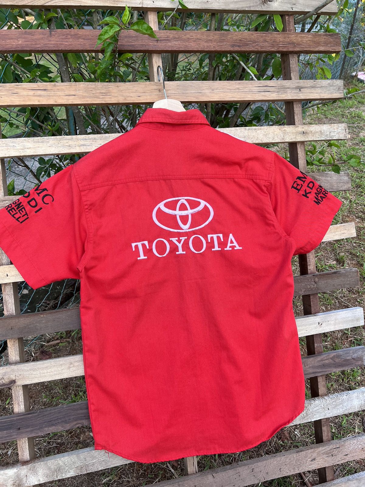 Japanese Brand Toyota Panasonic Formula 1 Racing Shirt Button Up | Grailed