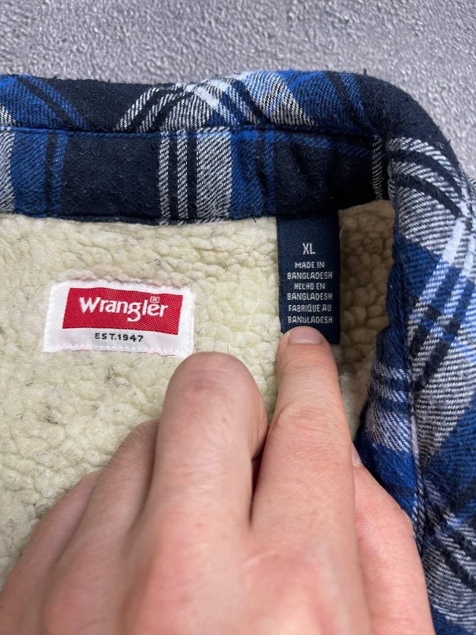 Vintage WRANGLER Trail Checkered Flannel Shirt | Grailed