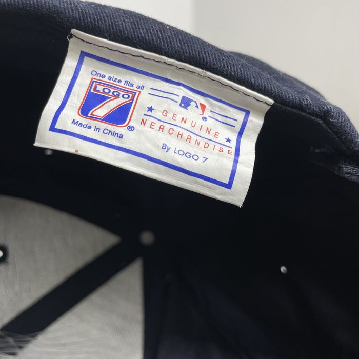 Logo 7 VTG NEW YORK YANKEES RETRO HAT LOGO 7 | Grailed