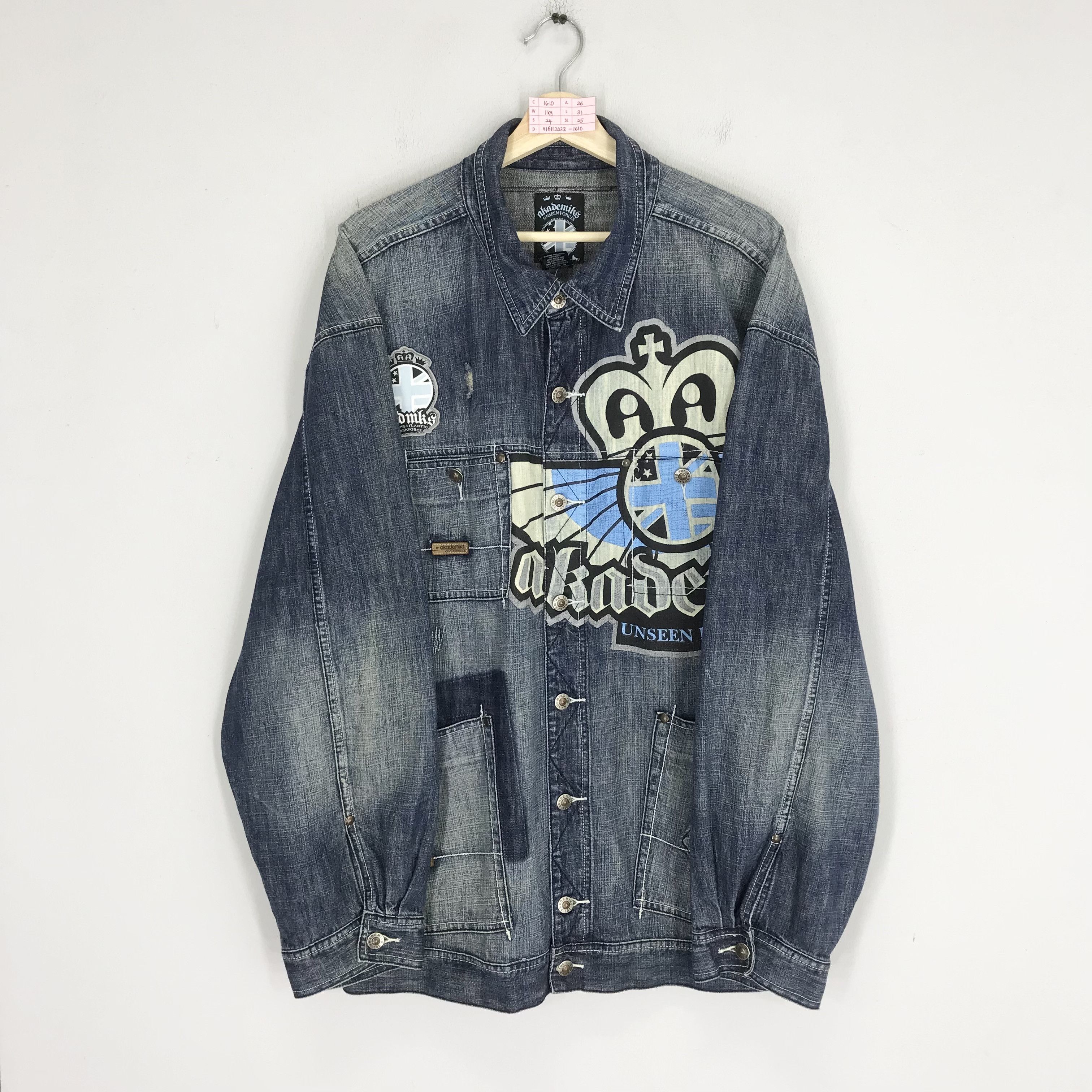 Akademiks × Japanese Brand × Vintage Vintage Akademiks Unseen Forces ...