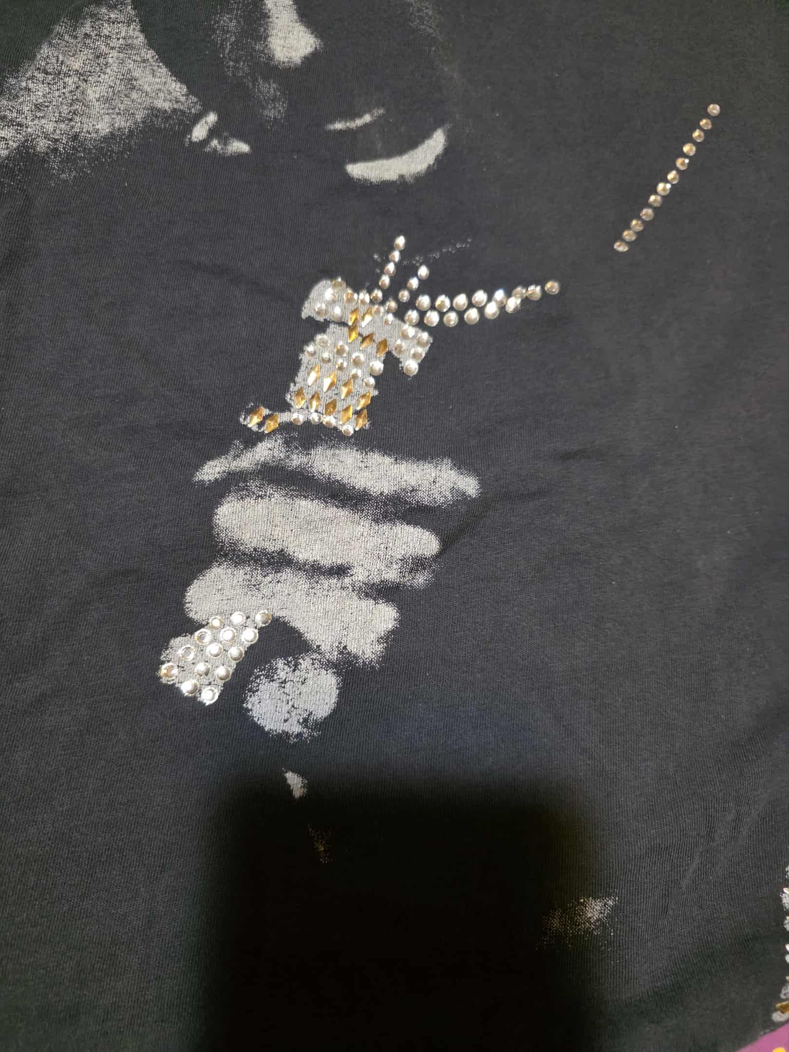 Willy Chavarria Willy Chavarria Rare Tupac Rhinestone T | Grailed
