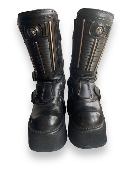 Vintage Vintage 90s New Rock platform boots | Grailed