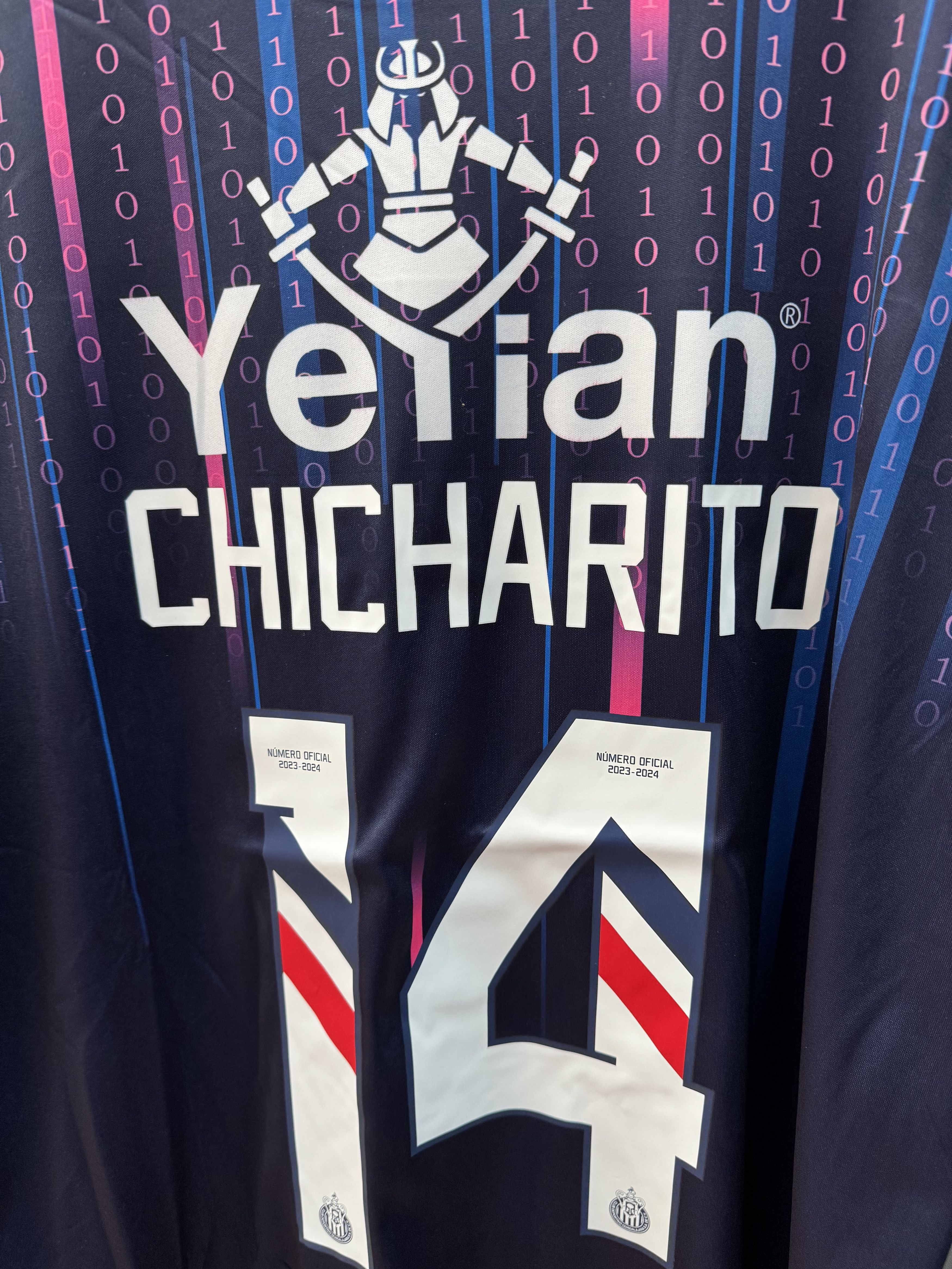 Puma BNWT Chicharito #14/ Chivas de Guadalajara Blue Jersey 2024 | Grailed