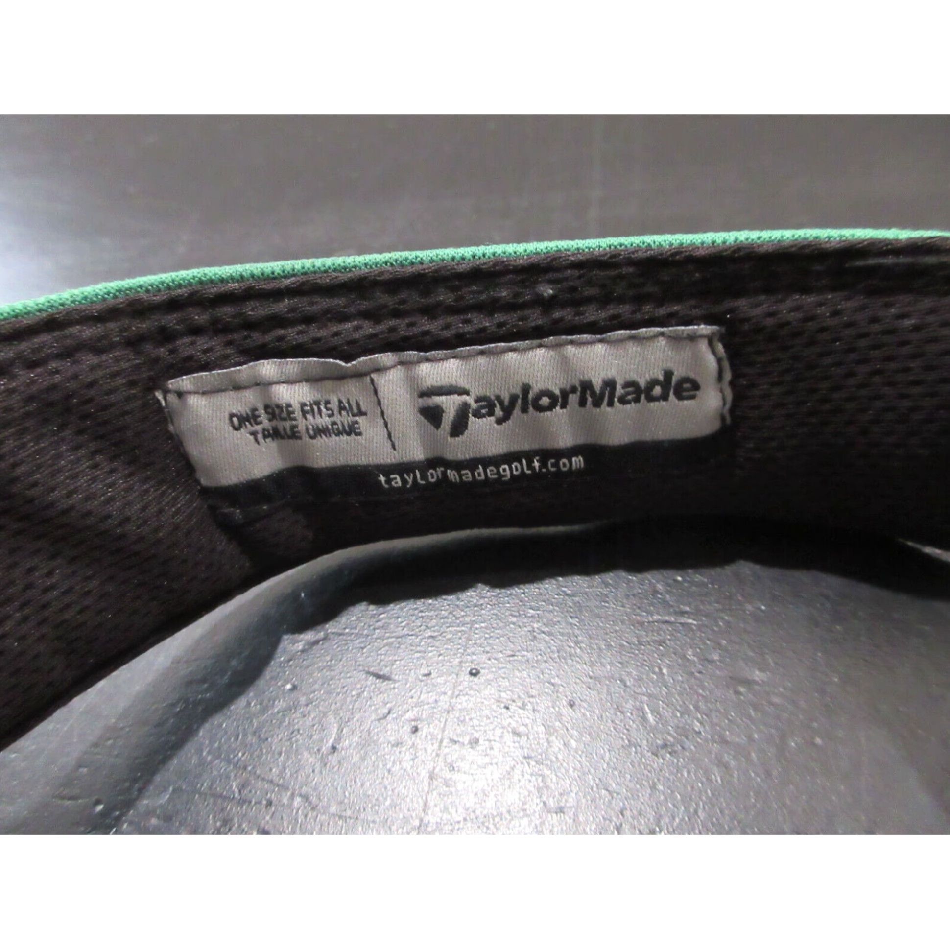 Vintage Mens Green R15 Aero Burner Golf Golfing Visor Strap Back Hat ...