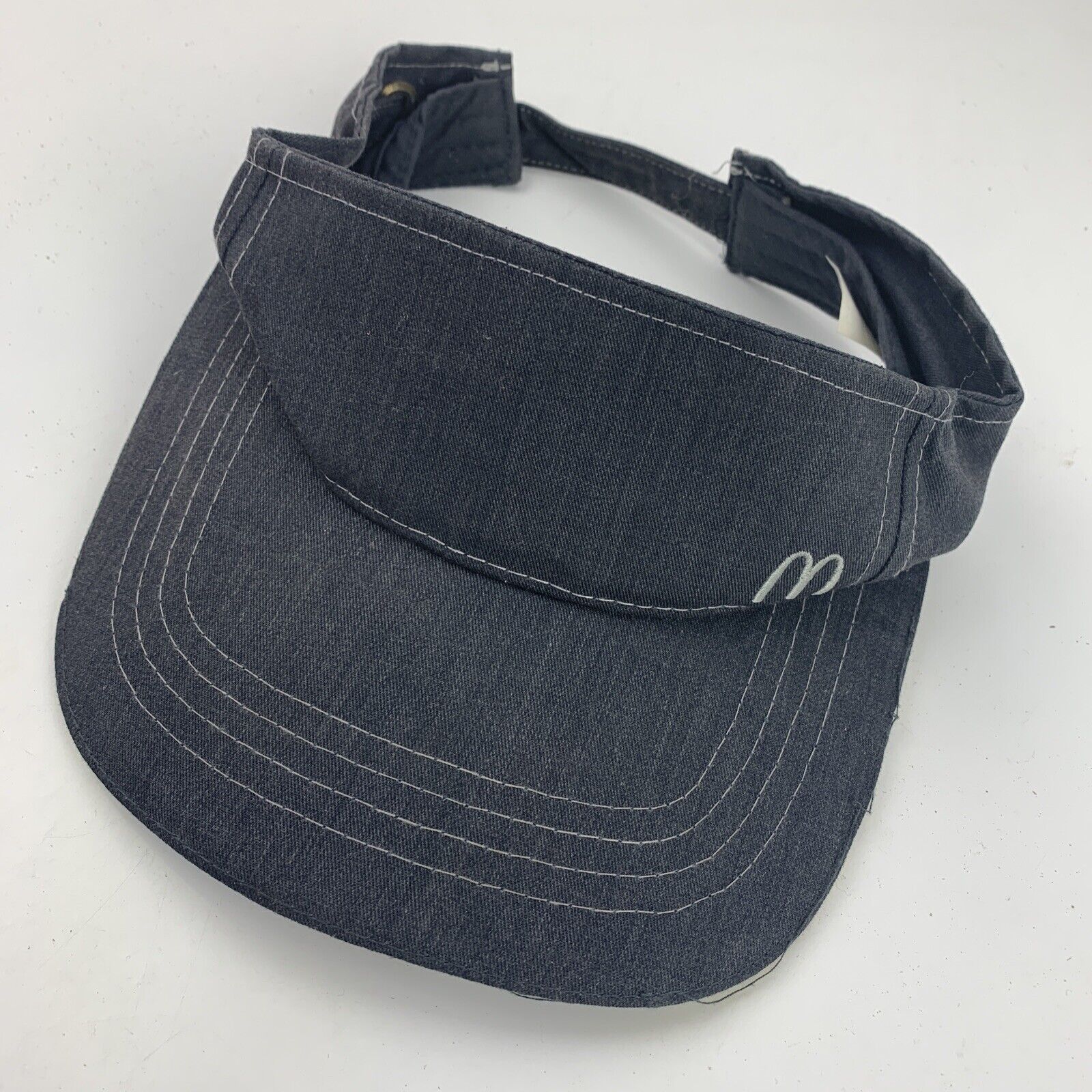 Vintage McDonalds Employee Visor Cap Hat Adjustable Fast Food | Grailed