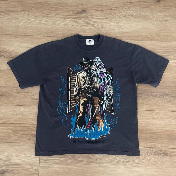 Warren Lotas Warren Lotas T-Shirt Size XL Nothing But Red Tee | Grailed