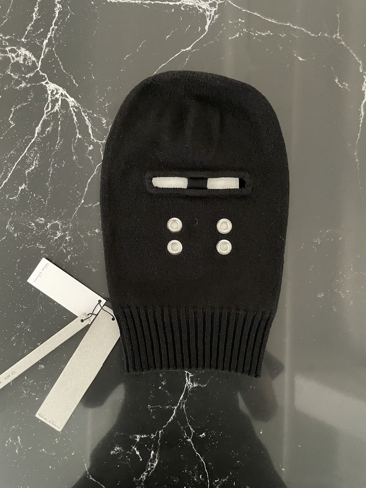 Rick Owens Rick Owens gimp balaclava FW23 | Grailed