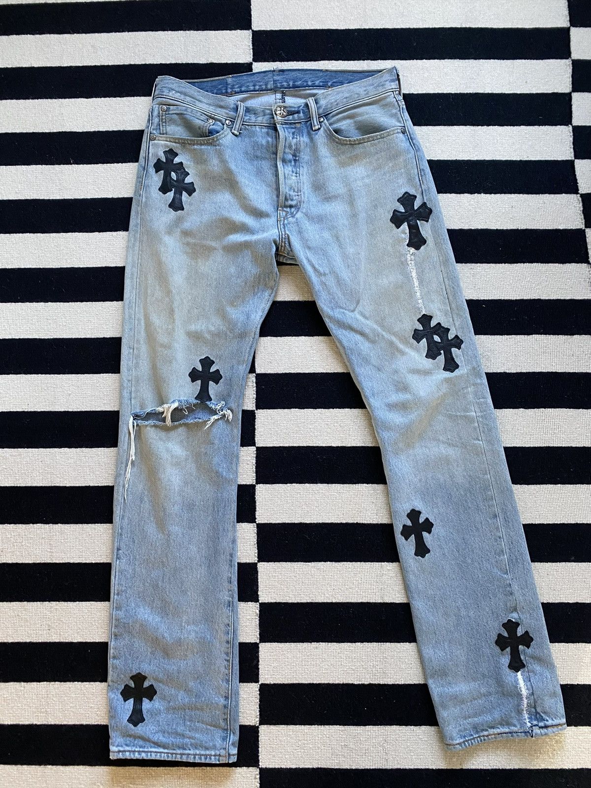 Chrome Hearts Chrome Hearts Denim Jeans size 32/34 F&F | Grailed