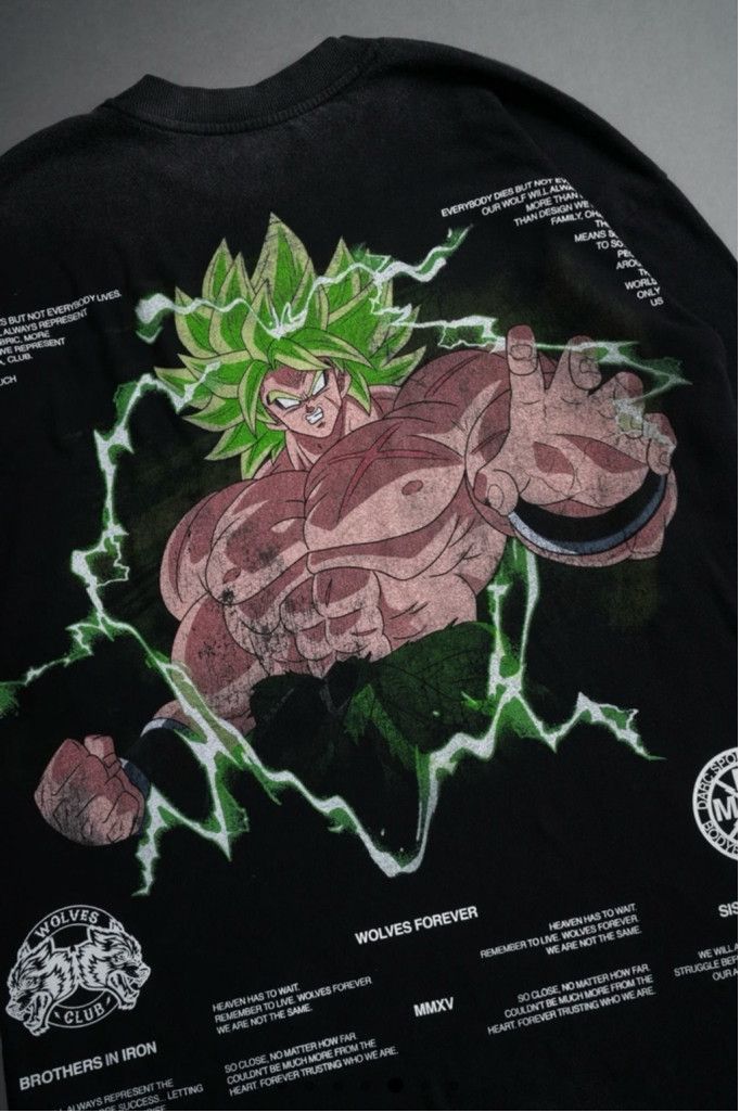 Darc Sport Darc Sport Broly - (XL) - ABSOLUTE FORM - Black | Grailed