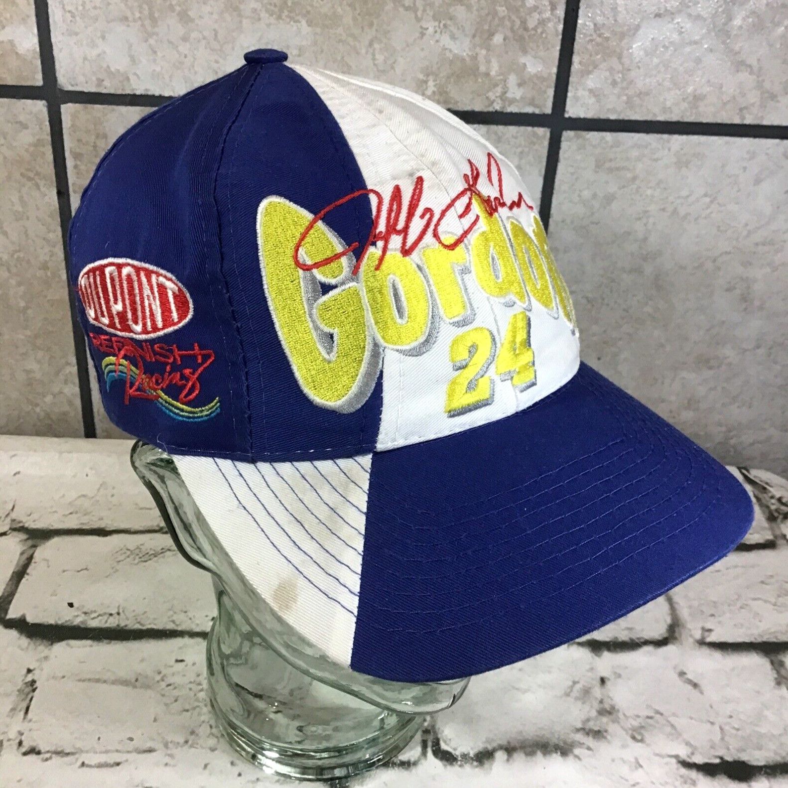 NASCAR Vintage 90’s NASCAR Hat JEFF GORDON #24 Strapback Adjustable ...