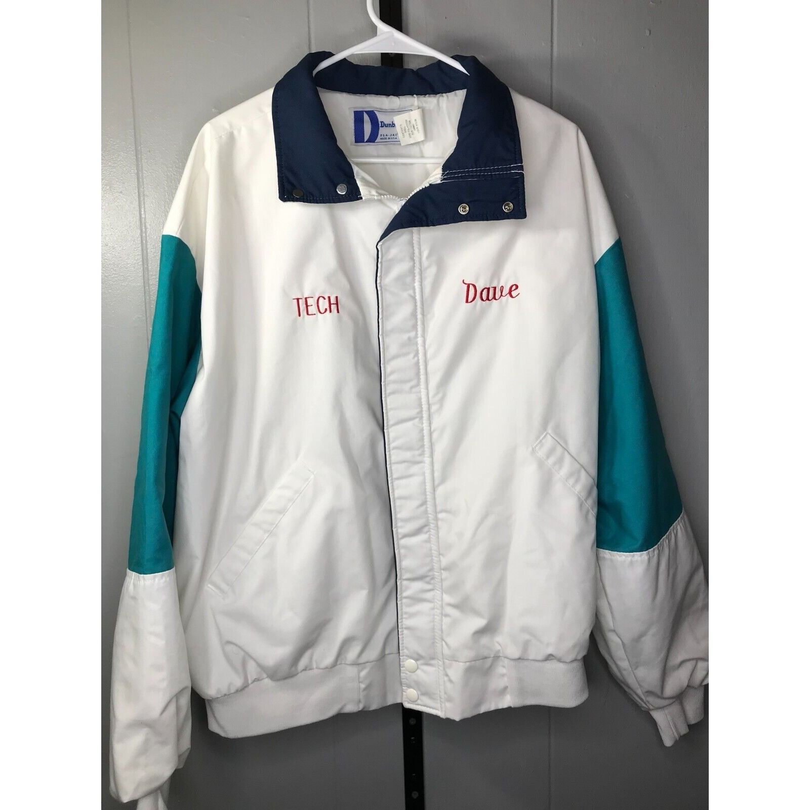 Vintage Vintage 70s CRA Motorcycle Race Technician Pit Crew Nylon Ra ...