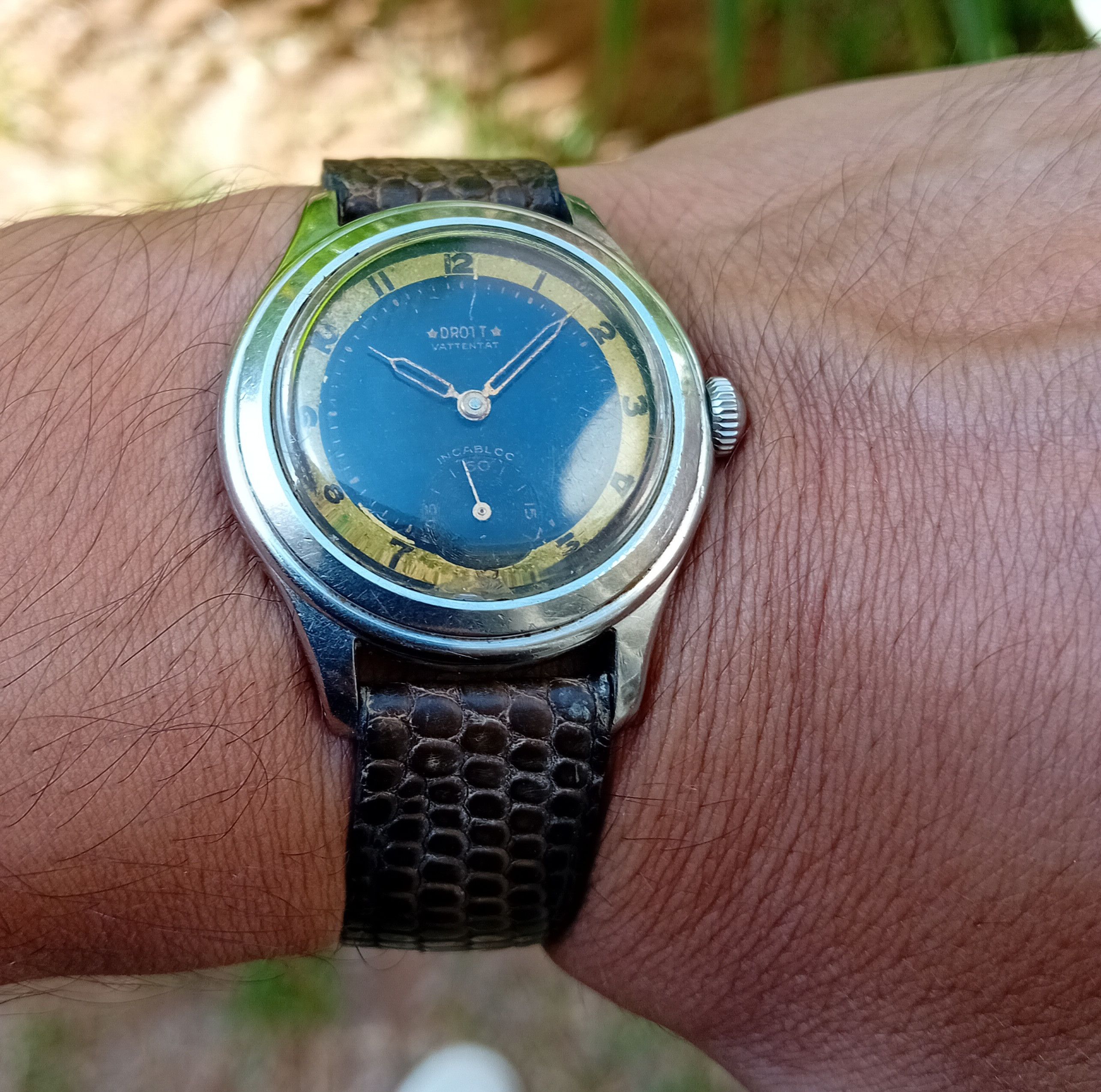 Vintage Pax watch Vintage Military Mechanic 1940s Rare | Grailed