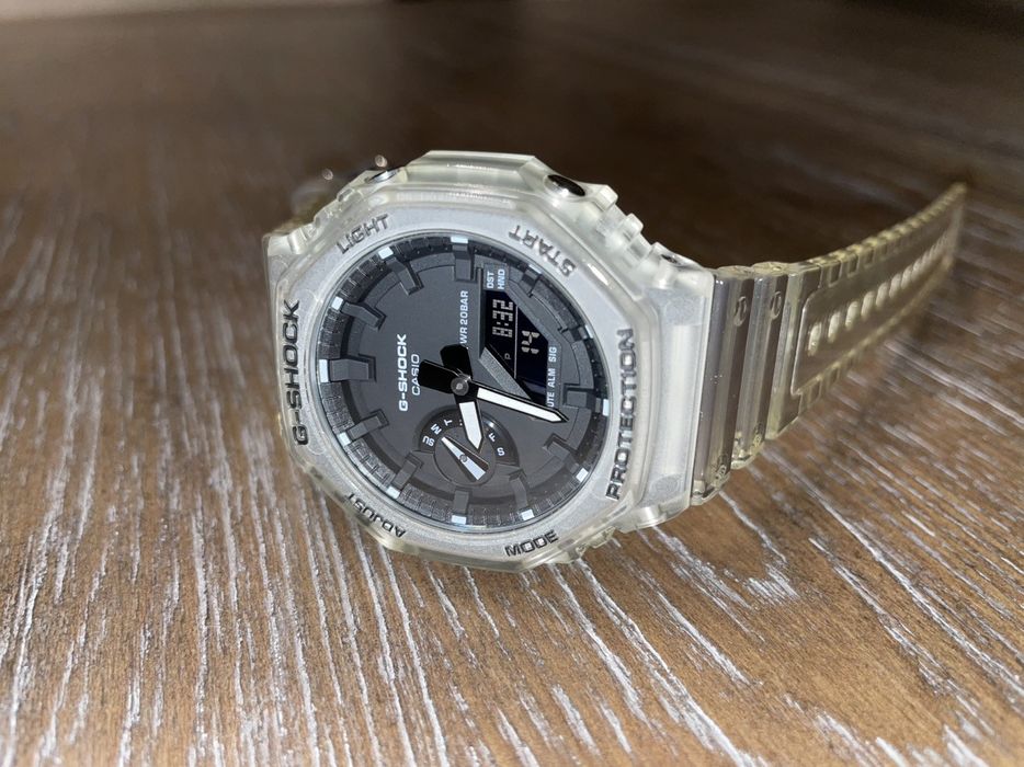 G Shock CASIO G-SHOCK GA-2100SKE-7A Transparent | Grailed