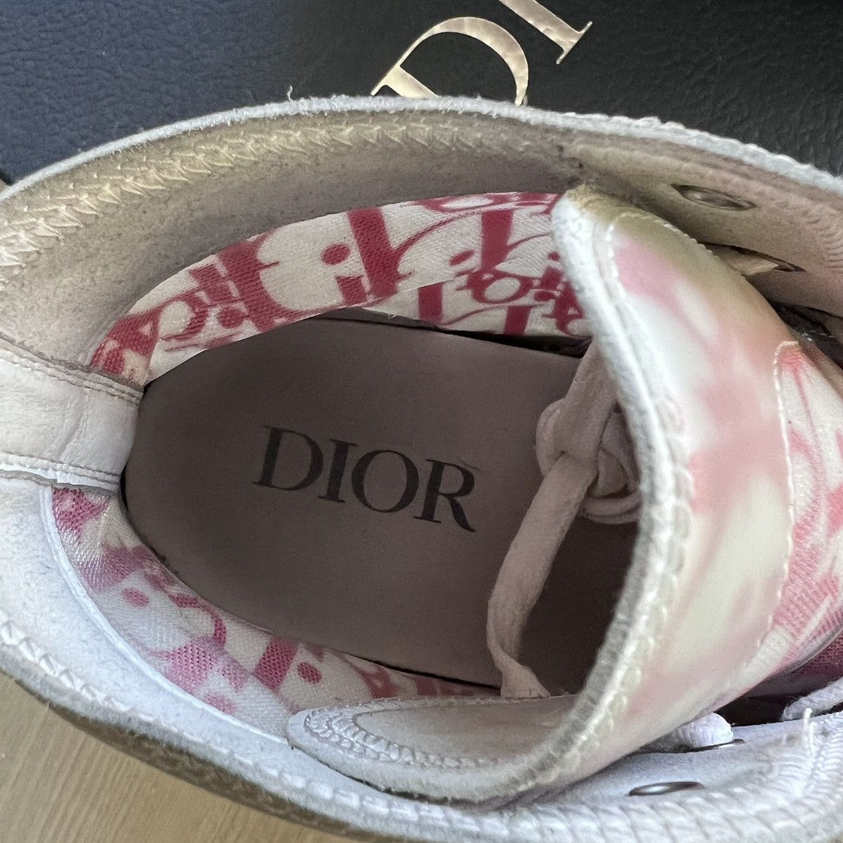 Dior Dior B23 Oblique High Top Sneaker ⚠️ FIRM! Buy before removal | Grailed