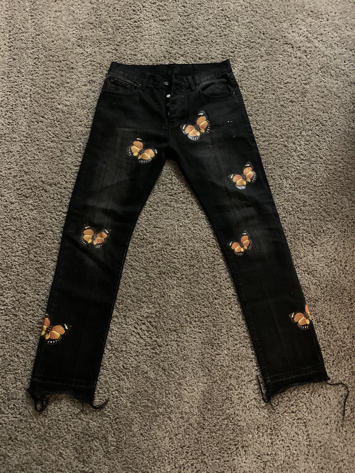 MNML MNML designer butterfly pants | Grailed