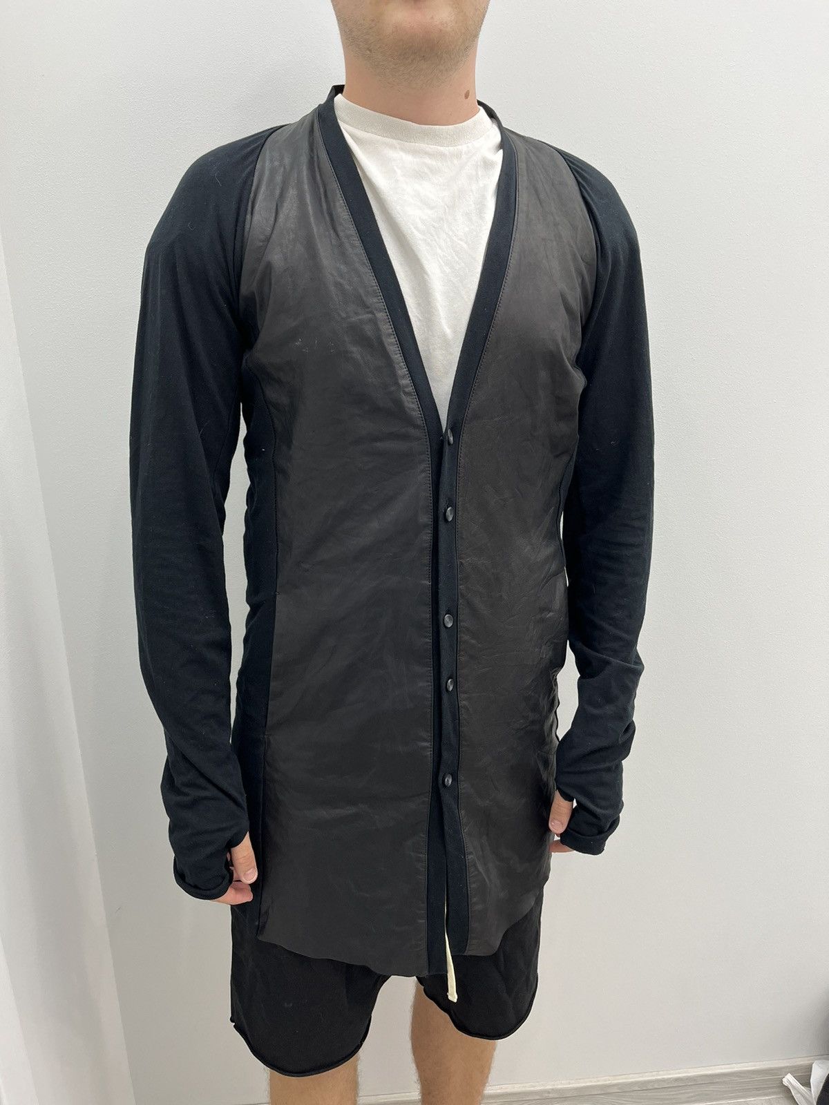 Avant Garde × Handmade × Japanese Brand No,No,Yes! Hybrid Steer Hide ...