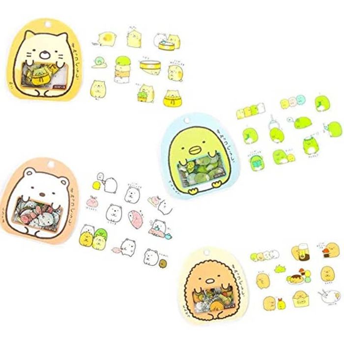 Japanese Brand 200 Sumiko Gurashi Kawaii San-X Stickers Bundle | Grailed