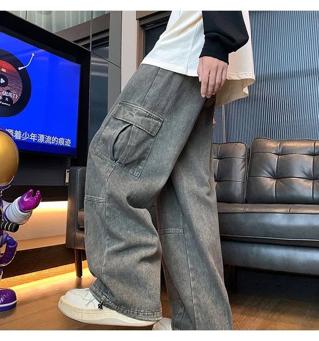 Custom Cargo pants with multiple pockets | Grailed