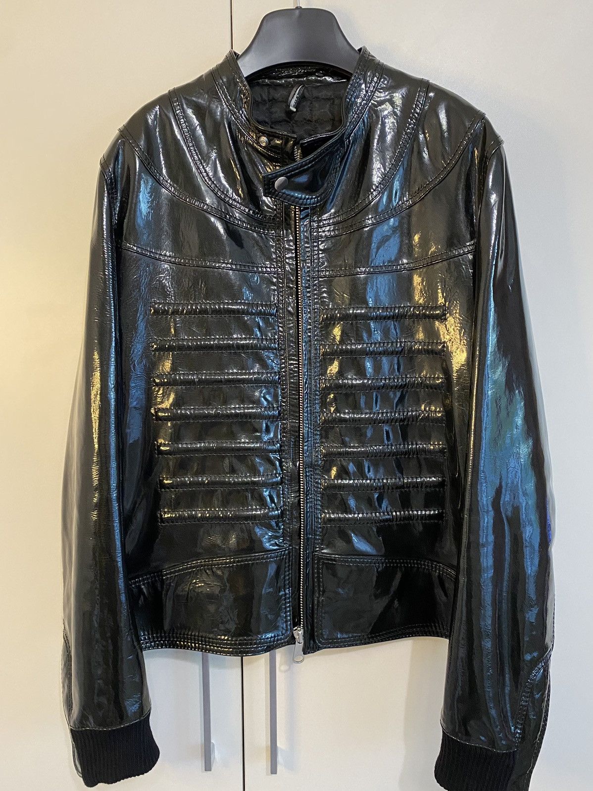 Dior Dior Homme AW08 Runway Napoleon Military Leather Jacket | Grailed