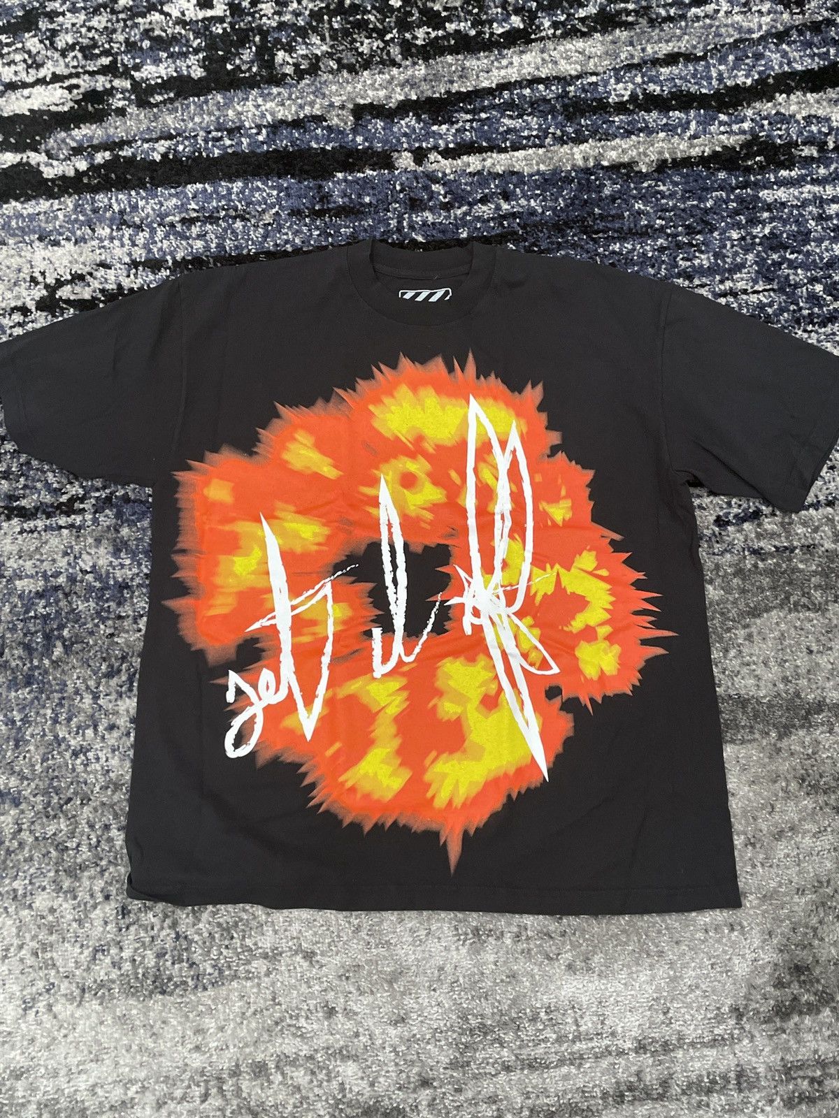 DENIM TEARS Offset Tears Denim Tears Set It Off Collab tee XL Black ...